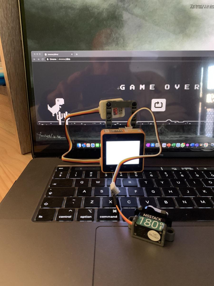 Basic Chrome Dino player | QuantumCrayon EduPortal